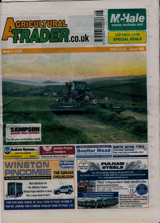 Agriculture Trader Magazine Subscription | Buy at Newsstand.co.uk ...