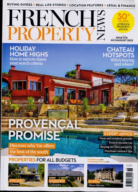French Property News Magazine Subscription | Buy at Newsstand.co.uk ...