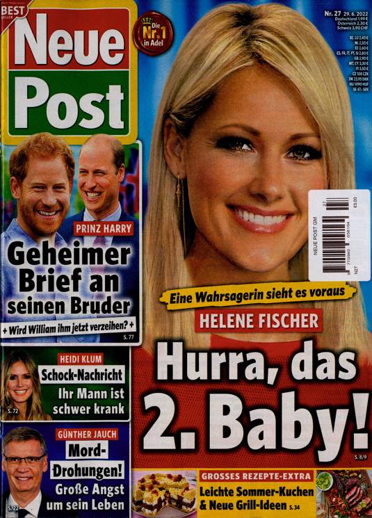 Neue Post Magazine Subscription | Buy at Newsstand.co.uk | German