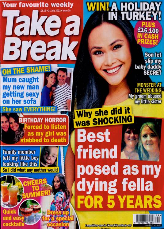 Take A Break Magazine Subscription | Buy at Newsstand.co.uk | Women's ...