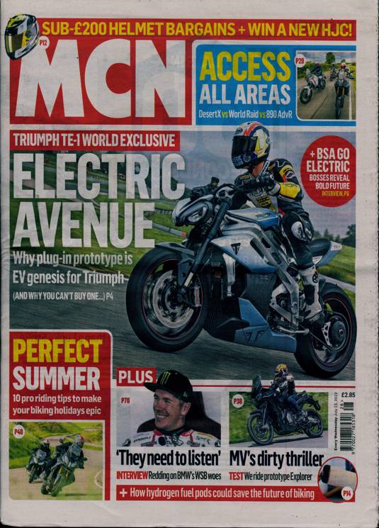 Motorcycle News Magazine Subscription | Buy at Newsstand.co.uk ...
