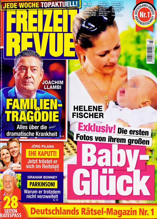 Freizeit Revue Magazine Subscription | Buy at Newsstand.co.uk | German