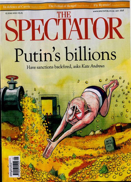 Spectator Magazine Subscription | Buy at Newsstand.co.uk | UK Current ...