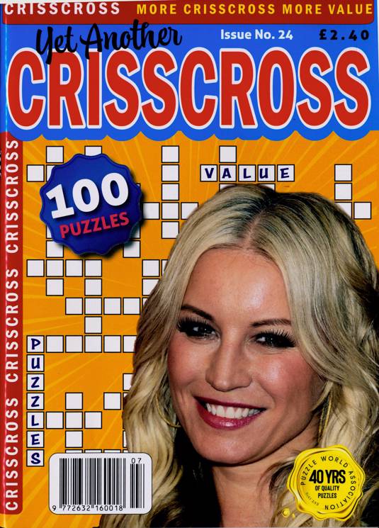 Yet Another Criss Cross Mag Magazine Subscription | Buy at Newsstand.co ...