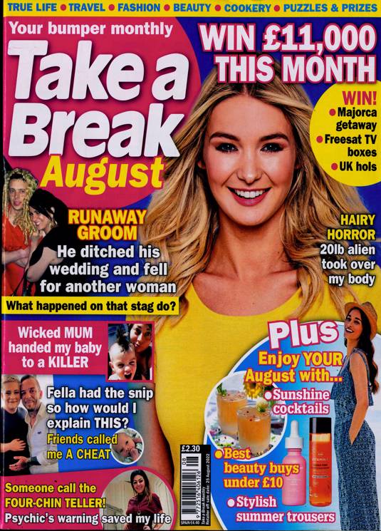 Take A Break Monthly Magazine Subscription | Buy at Newsstand.co.uk | Women's Lifestyle