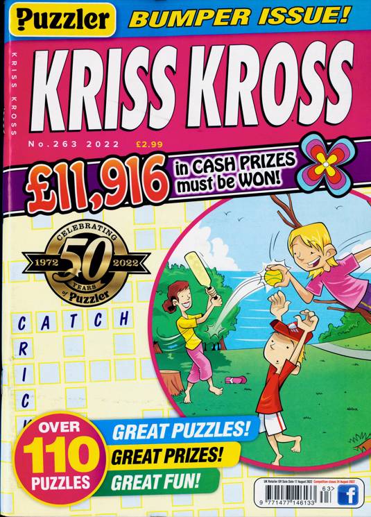 Puzzler Kriss Kross Magazine Subscription | Buy at Newsstand.co.uk ...