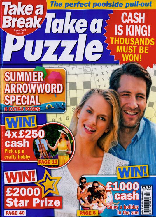 Take A Break Take A Puzzle Magazine Subscription | Buy at Newsstand.co ...