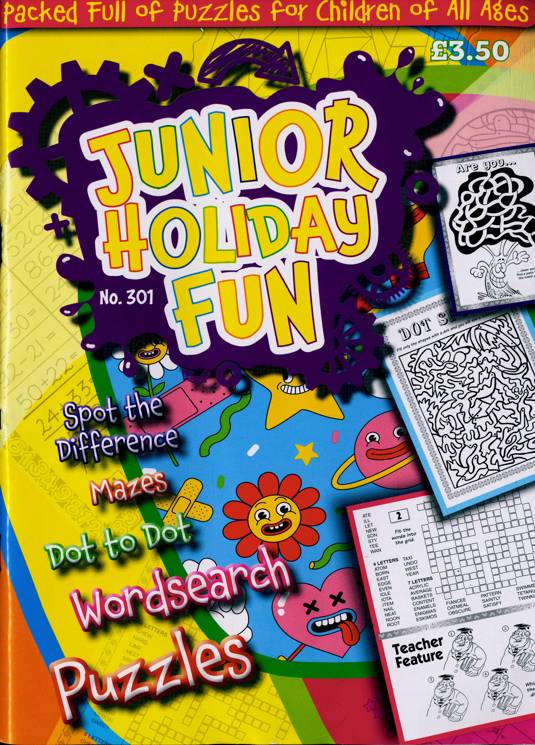 Junior Holiday Fun Magazine Subscription | Buy at Newsstand.co.uk ...