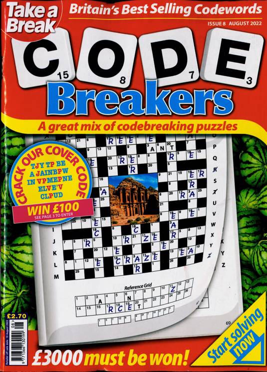 Take A Break Codebreakers Magazine Subscription | Buy at Newsstand.co ...