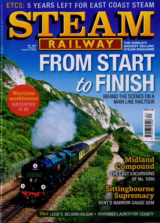 Steam Railway Magazine Subscription | Buy at Newsstand.co.uk | Railways