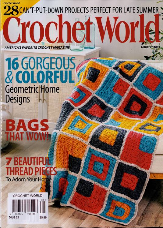 Crochet World Magazine Subscription | Buy at Newsstand.co.uk | Knitting ...