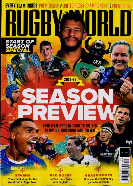 Rugby World Magazine Subscription | Buy at Newsstand.co.uk | Rugby