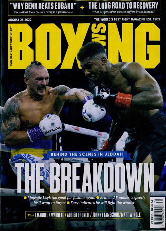Boxing News Magazine Subscription | Buy at Newsstand.co.uk | Ring & Combat
