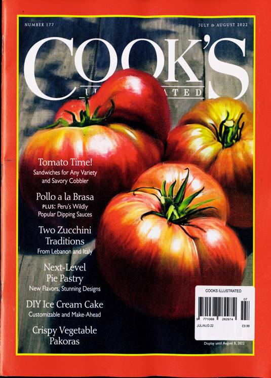 Cooks Illustrated Magazine Subscription | Buy at Newsstand.co.uk ...