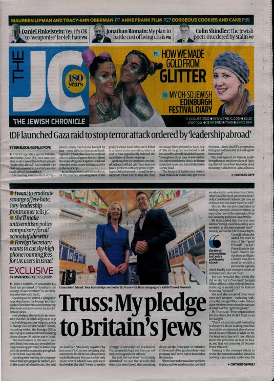 Jewish Chronicle Magazine Subscription | Buy at Newsstand.co.uk | Religion