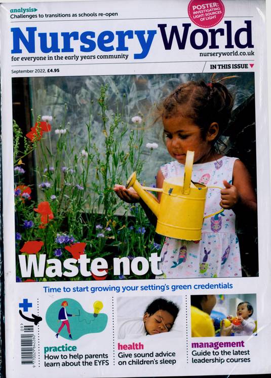 Nursery World Magazine Subscription | Buy at Newsstand.co.uk | Parenting