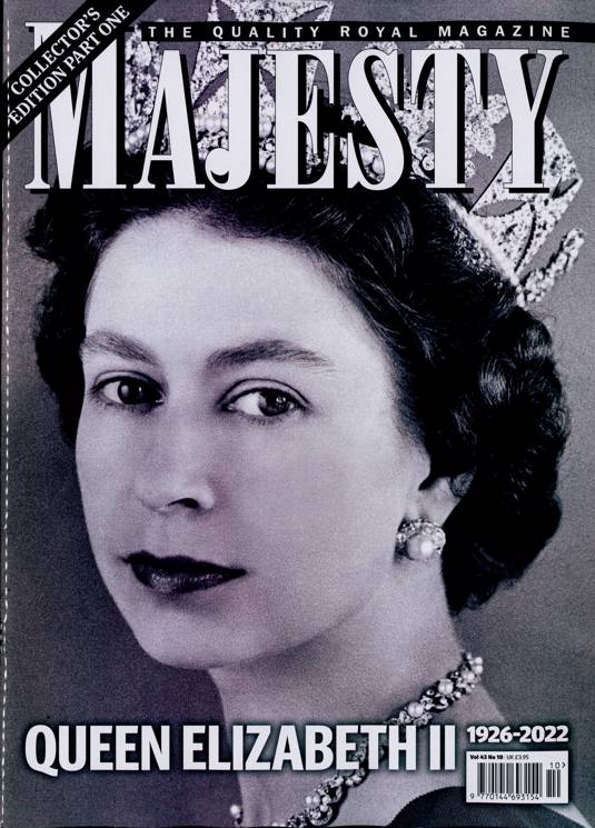 Majesty Magazine Subscription | Buy at Newsstand.co.uk | Royalty