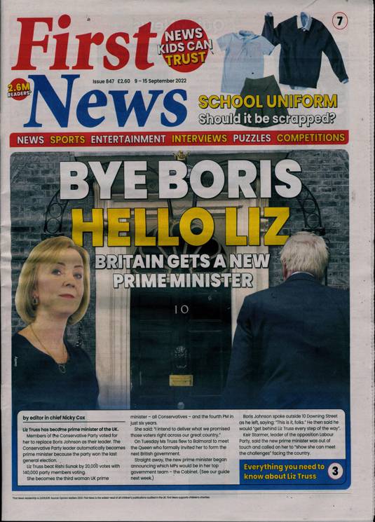 First News Magazine Subscription | Buy at Newsstand.co.uk | General