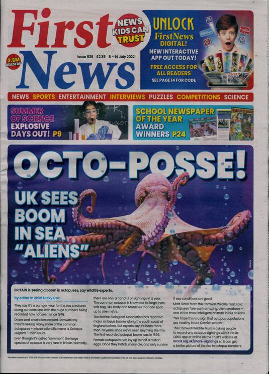 First News Magazine Subscription | Buy at Newsstand.co.uk | General