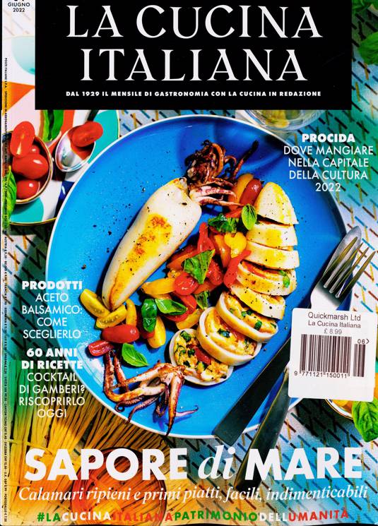 La Cucina Italiana Magazine Subscription | Buy at Newsstand.co.uk | Italian