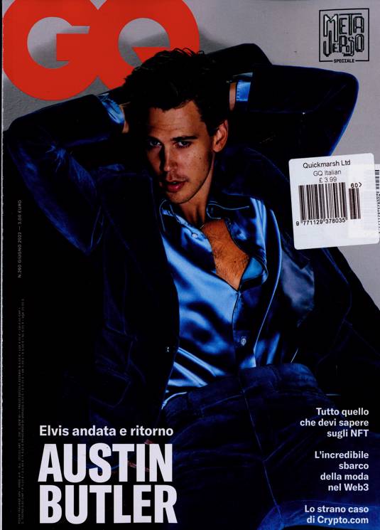 Gq Italian Magazine Subscription | Buy at Newsstand.co.uk | Italian