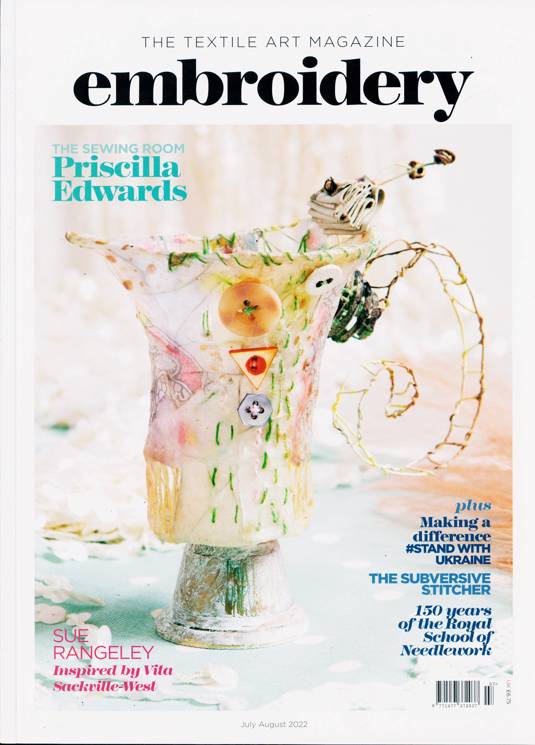 Embroidery Magazine Subscription | Buy at Newsstand.co.uk | Knitting ...