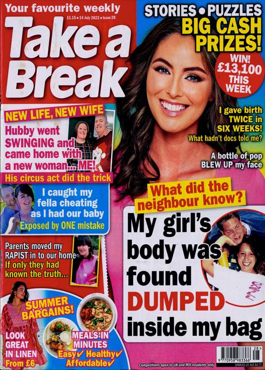Take A Break Magazine Subscription | Buy at Newsstand.co.uk | Women's ...