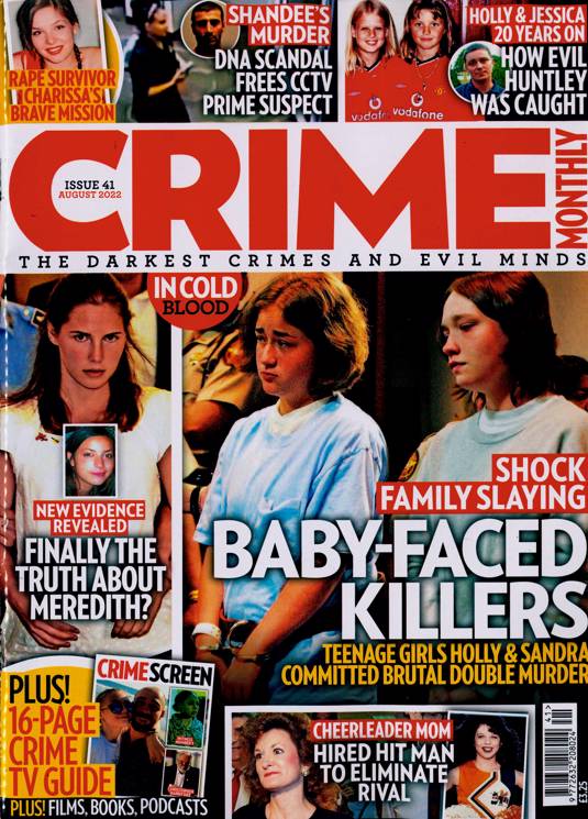 Crime Monthly Magazine Subscription | Buy at Newsstand.co.uk | Crime