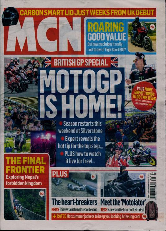 Motorcycle News Magazine Subscription | Buy at Newsstand.co.uk ...