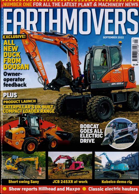 Earthmovers Magazine Subscription | Buy at Newsstand.co.uk | Construction