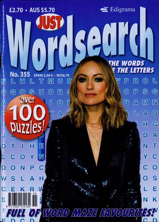 Just Wordsearch Magazine Subscription | Buy at Newsstand.co.uk | Wordsearch