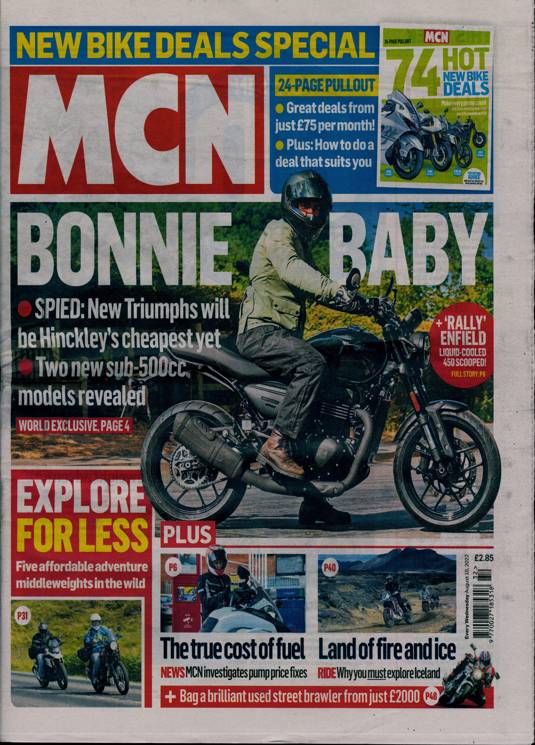 Motorcycle News Magazine Subscription | Buy at Newsstand.co.uk ...