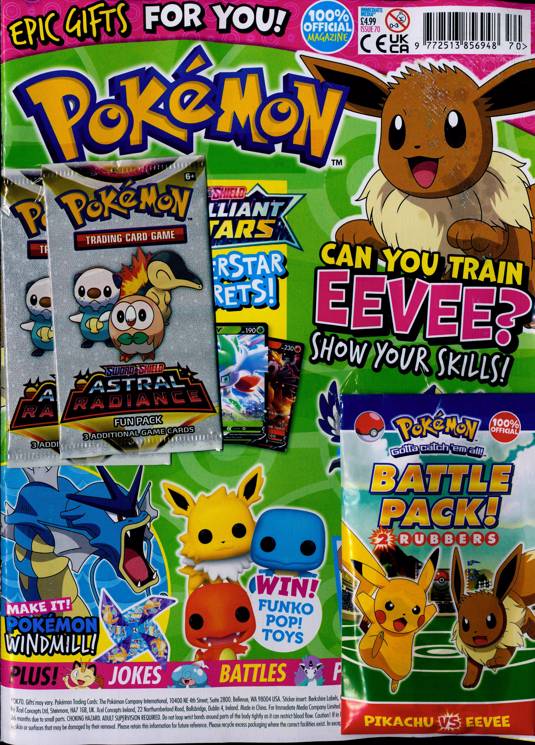 Pokemon Magazine Subscription | Buy at Newsstand.co.uk | General