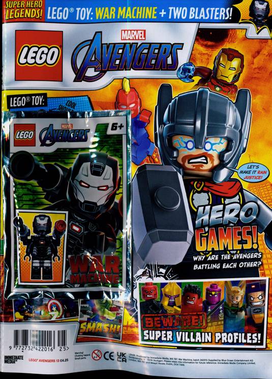 Lego Superhero Legends Magazine Subscription | Buy at Newsstand.co.uk ...