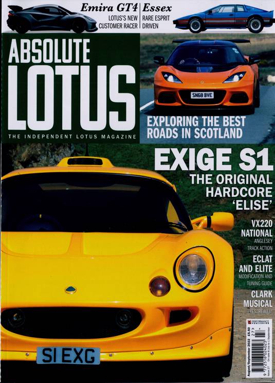 Absolute Lotus Magazine Subscription | Buy at Newsstand.co.uk | General Car