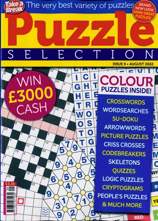 Take A Break Puzzle Selection Magazine Subscription | Buy at Newsstand ...