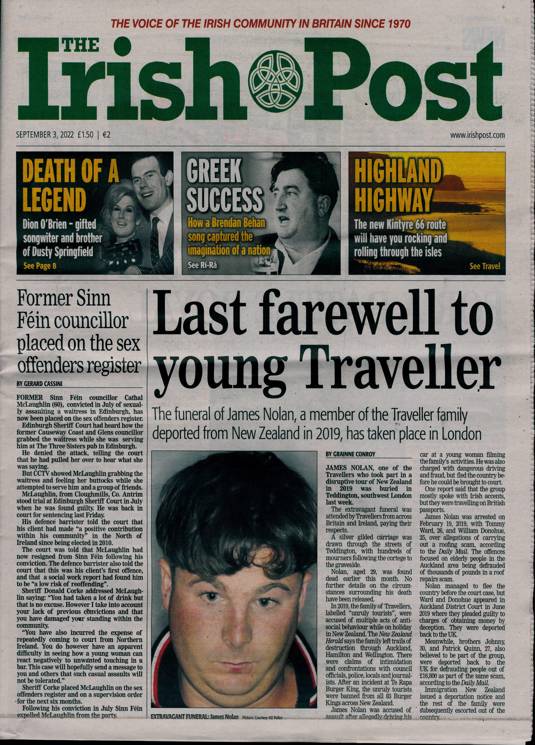 Irish Post Magazine Subscription | Buy at Newsstand.co.uk | Other Overseas