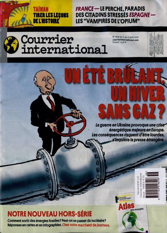 Courrier International Magazine Subscription | Buy at Newsstand.co.uk ...