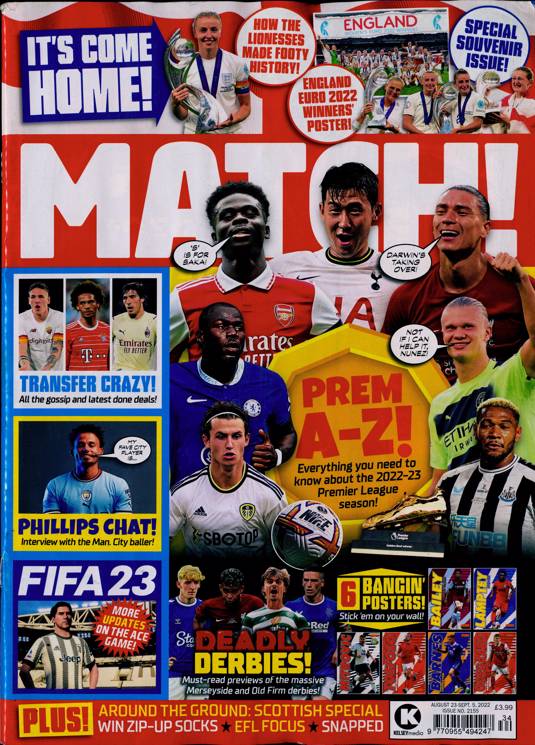 Match Magazine Subscription | Buy at Newsstand.co.uk | Children's Football