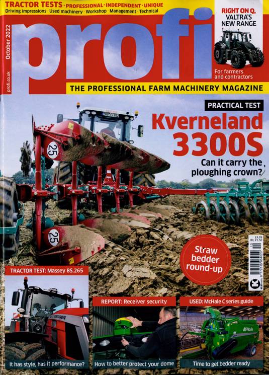Profi Tractors Magazine Subscription | Buy at Newsstand.co.uk | Agriculture