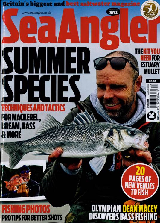 Sea Angler Magazine Subscription | Buy at Newsstand.co.uk | Sea Fishing