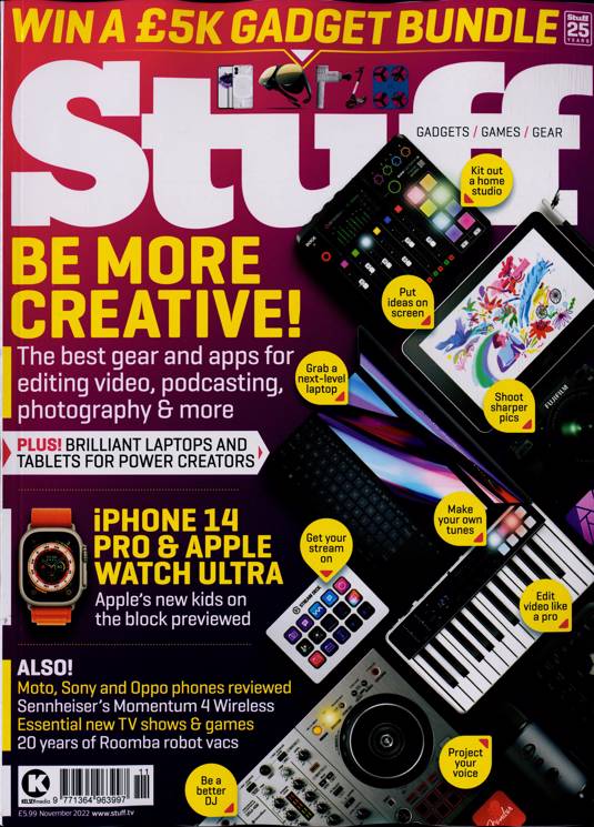 Stuff Magazine Subscription | Buy at Newsstand.co.uk | Tech & Gadget