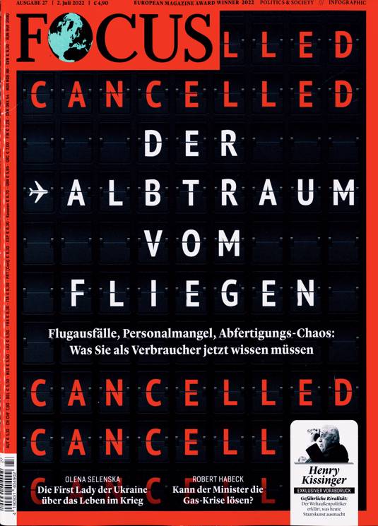 Focus (German) Magazine Subscription | Buy at Newsstand.co.uk | German