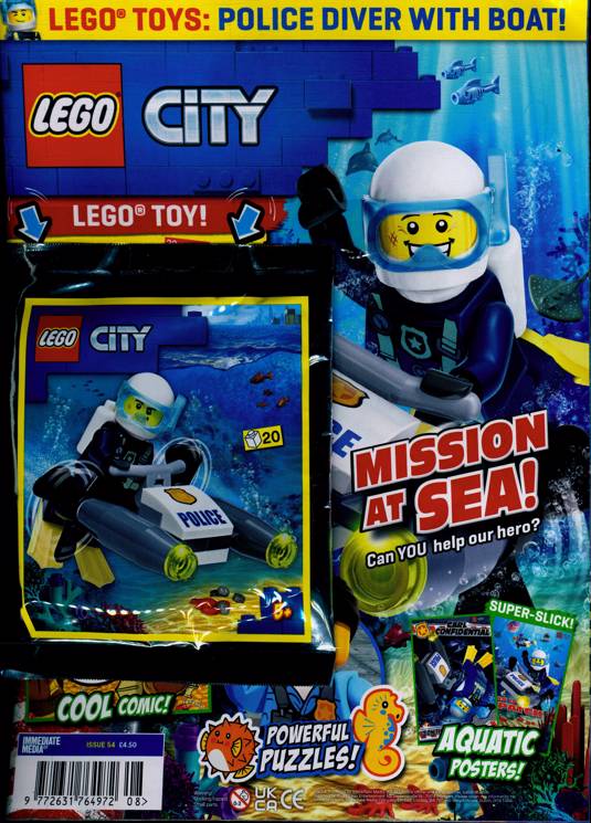 Lego City Magazine Subscription | Buy at Newsstand.co.uk | Lego