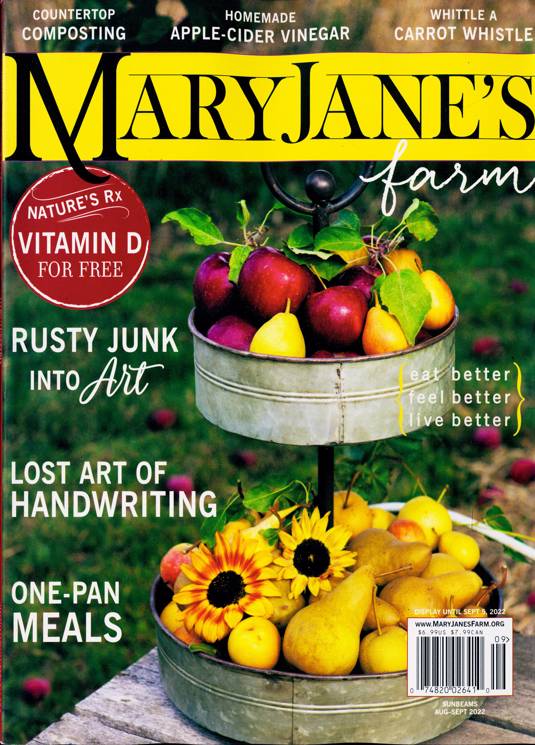 Mary Janes Farm Magazine Subscription | Buy at Newsstand.co.uk | Self ...