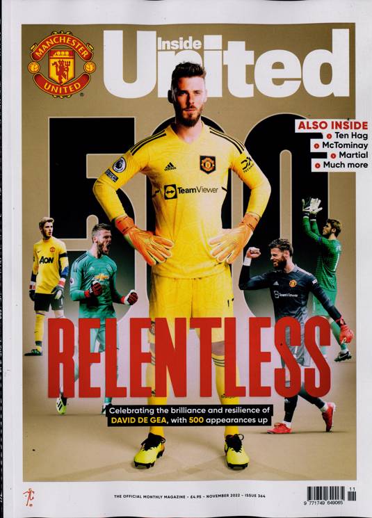 Inside United Magazine Subscription | Buy at Newsstand.co.uk | Football