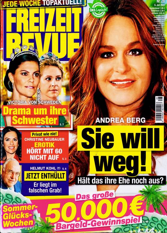 Freizeit Revue Magazine Subscription | Buy at Newsstand.co.uk | German