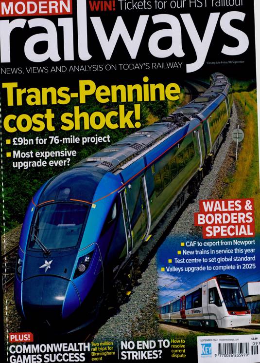 Modern Railways Magazine Subscription | Buy at Newsstand.co.uk | Railways