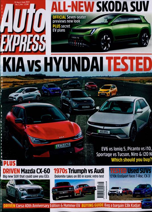 Auto Express Magazine Subscription | Buy at Newsstand.co.uk | General Car