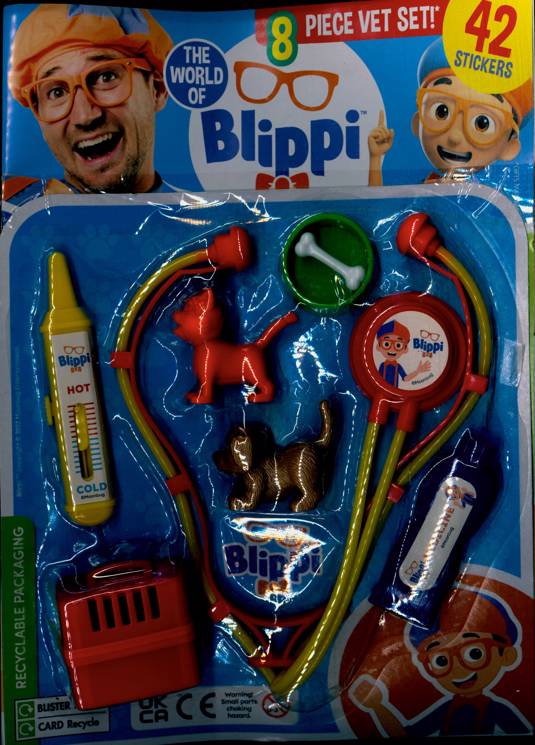 Blippi Magazine Subscription | Buy at Newsstand.co.uk | Pre School